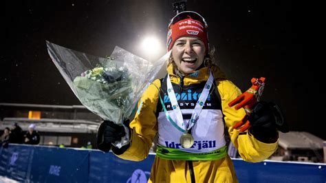 Biathlon DSV Talent feiert Sieg Horn schlägt den Super Norweger