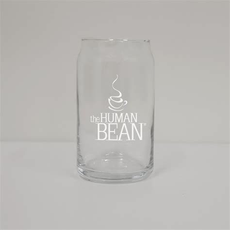 Glass Soda Can The Human Bean