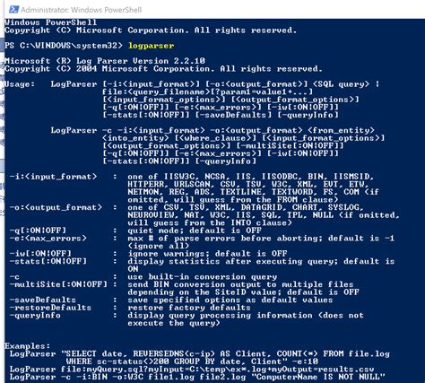 日志分析工具log Parser介绍 Csdn博客 日志分析工具log Parser介绍 Csdn博客