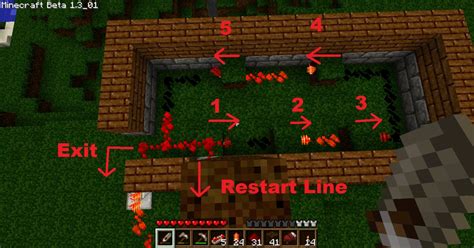 Redstone Flashing Lighthouse With Restart Tutorial Minecraft Map