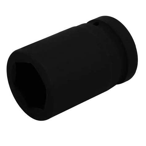 Uxcell 1 Inch Square Drive 33mm Inner Hex 80mm Length Cr Mo Steel Black