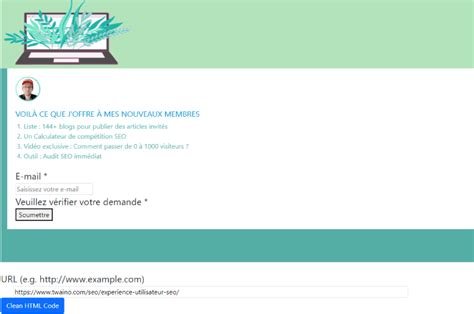 Limpia Tu HTML Internet Marketing Ninjas Twaino