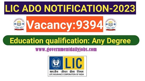 Lic Ado Recruitment 2023 How To Apply For Lic Development Officer