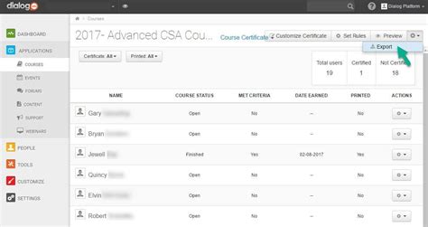 Tips And Tricks How To Export Course Certificates Dialogedu