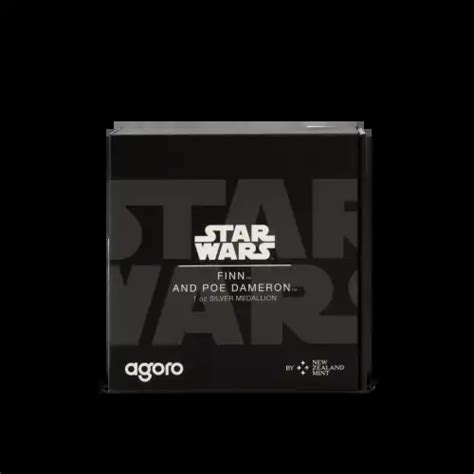 Star Wars Allies Finn And Poe Dameron 1oz Silver Coin Alicat Coins