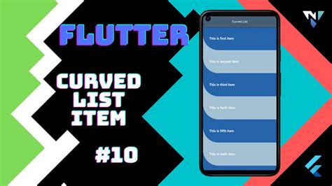 Flutter Ui 10 Fun With Curved List Item In Flutter