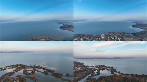 4k云南昆明滇池古滇湿地公园合集2视频素材下载