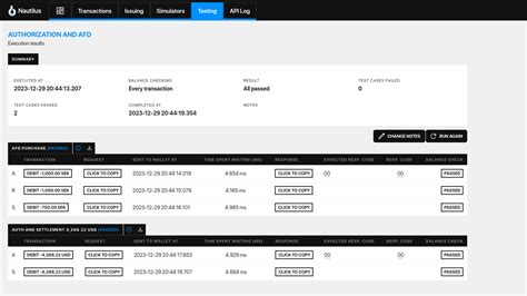 Nautilus Test Engine