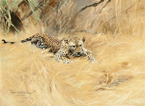 Leopard Jackson Hole Art Auction