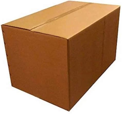 Double Wall 5 Ply 25kg Plain Brown Corrugated Box At Best Price In