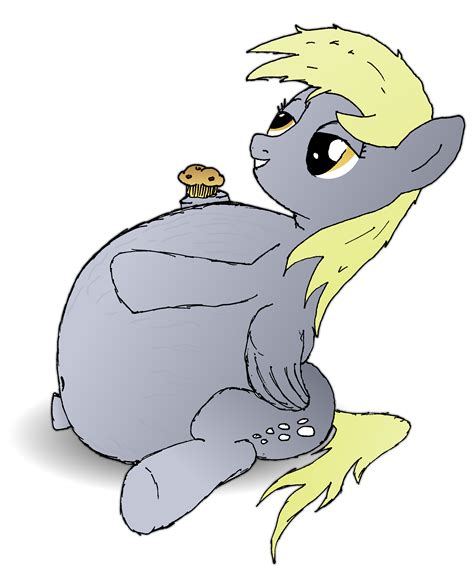 274253 Safe Artistfatponysketches Derpy Hooves Pegasus Pony G4