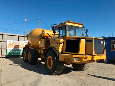Digger Bidder Volvo A25 Adt Cw Liebherr Concrete Mixer