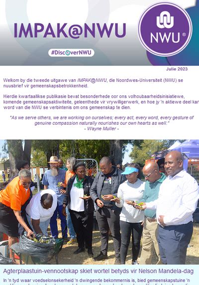 Impact Nwu Services Nwu Ac Za