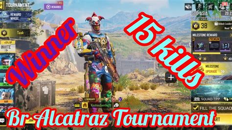 Call Of Duty Mobile Br Alcatraz Tournament 15 Kills Match Callofduty
