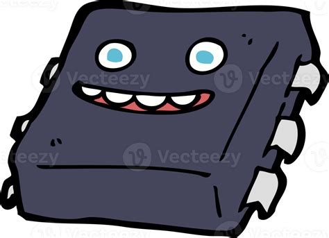 Cartoon Computer Chip 44967891 Png