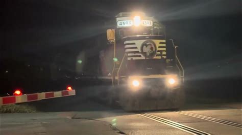 Lsrc 4301 And Lsrc 301 Northbound In Alpena Mi Youtube