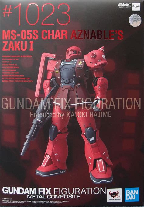 Gundam Fix Figuration Metal Composite Ms 05s Zaku I Char Aznable