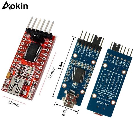 Ft Rl Ftdi Mini Usb To Ttl Serial Converter Adapter Module V V Mini Usb To Ttl Adapter