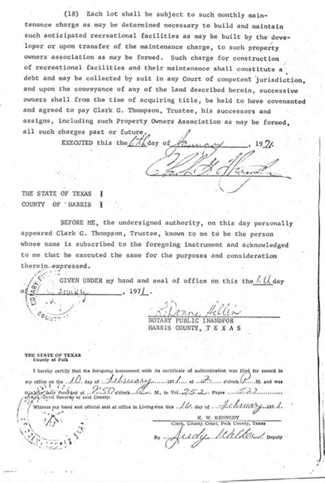 Deed Restrictionsby Laws Foresters Retreat