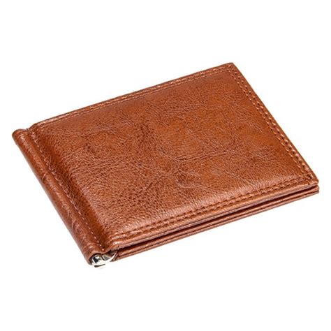 Vintage Slim Money Clip With Coin Pocket For Men Funkytradition