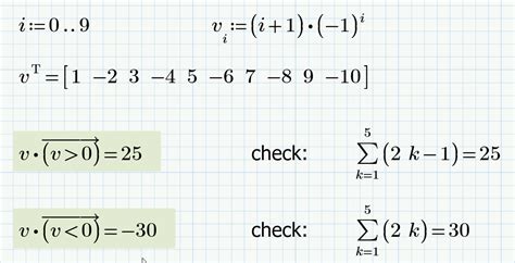 Solved Sum Of Positive Values In Vector And Sum Of Negati Ptc