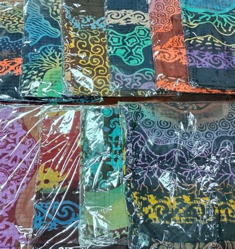 Kain Batik Khas Kaltim Serat Nanas