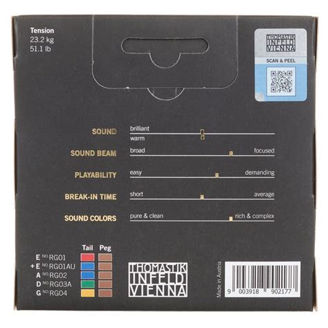 Thomastik Rondo Gold Violin 4 4 Medium Musikhaus Thomann