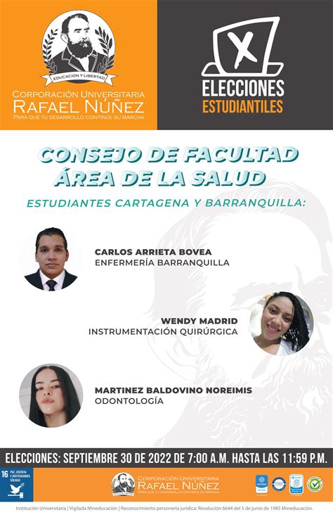 Conoce A Tus Candidatos A Elecciones Docentes Y Estudiantiles