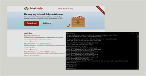 Windows Pcにrubyとsassをインストールする Webエンジニアのブログ