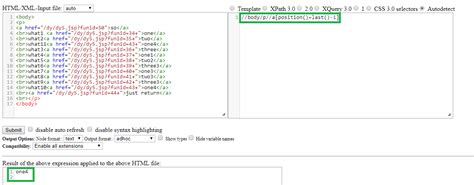 Selenium How To Write A Xpath For The Text One4 Stack Overflow