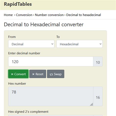 Decimal To Hexadecimal In Javascript Free Computer Programming Source
