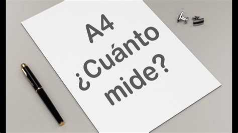 ¿cuáles Son Las Medidas De A4 En Cm
