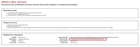 Net Hiding Path Information In Dot Net Error Page And Iis Error Page