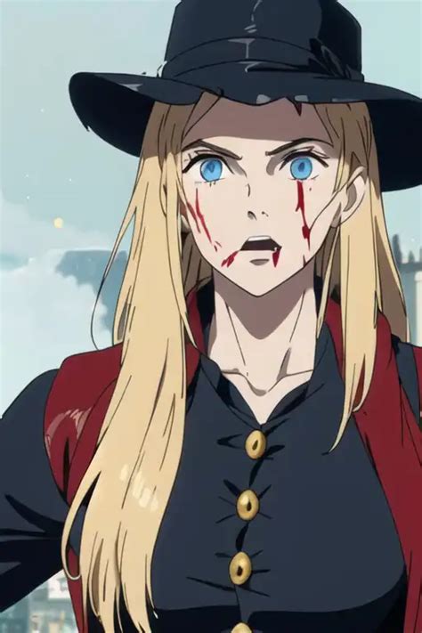 Ai Art Angela Van Helsing Oc Character By Chey Taylor Pixai