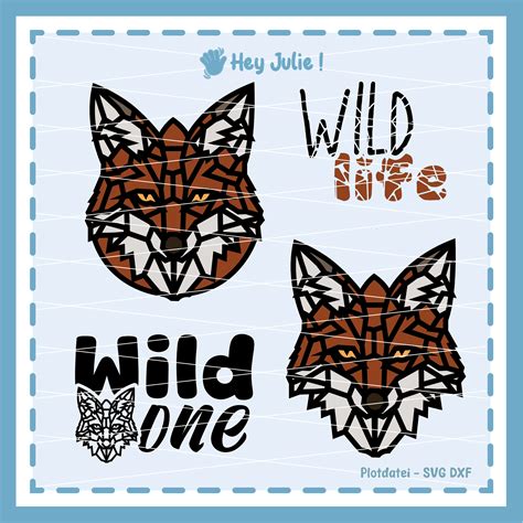 Plotter Laserdatei Wild Life Sewando