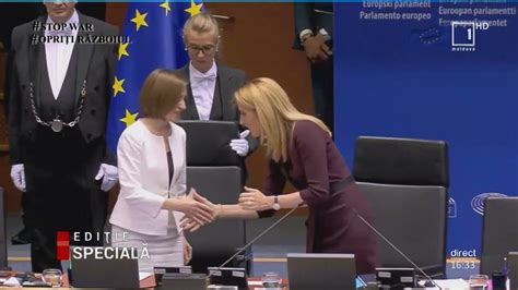 Ediție Specială Discursul președintei Maia Sandu în plenul