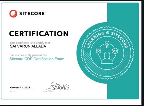 Sai Varun Allada On Linkedin Sitecorecdp Cdp Sitecore