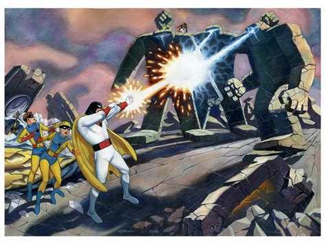 The Bristol Board Space Ghost Art By Steve Rude