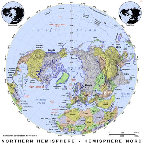 Northern Hemisphere · Public Domain Maps By Pat The Free Open Source Portable Atlas