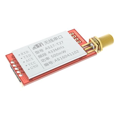 Módulo De Radiofrecuencia Inalámbrico Transceptor De 433 Mhz 500mw