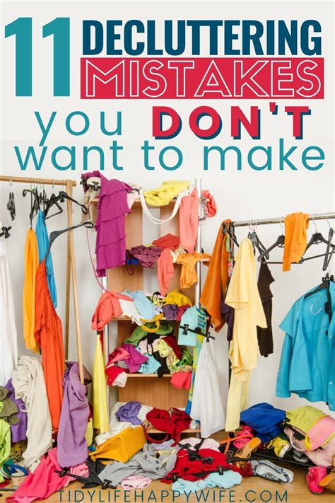 11 Decluttering Mistakes That Will Make You Fail Miserably Declutter