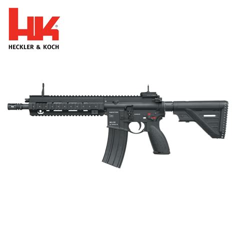 Heckler Koch HK416 A5 Schwarz Vollmetall Softair Gewehr Kaliber 6 M