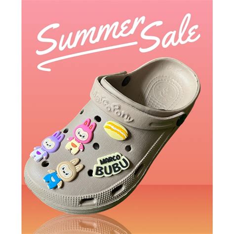 รองเท้าหัวโตmarco Pony ลายbubu 3ตัว พื้นพื้นไฟล่อนนิ่มสวมใส่สบายเท้าสุด