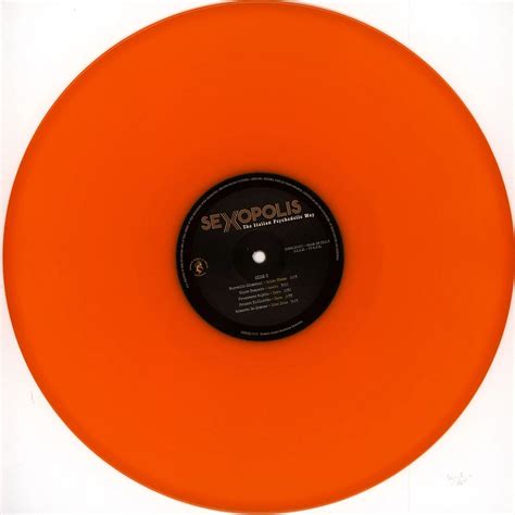 V A Sexopolis The Italian Psychedelic Way Orange Vinyl Edition Vinyl 2lp 2025 Eu