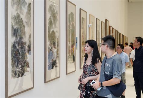 乡愁续章海峡两岸当代艺术名家联展在厦开幕