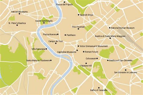 25 Top Tourist Attractions In Rome With Map Touropia