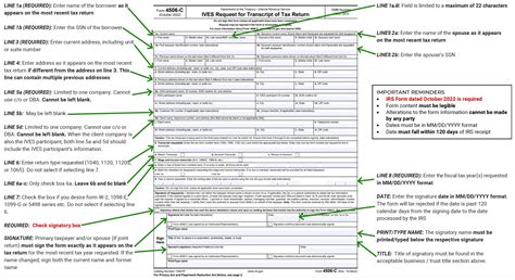23 37 Navigating Form 4506 C Insights And Tips For Completing PCG