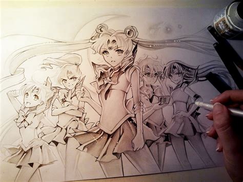 Sailor Moon Crystal Power By Naschi On Deviantart