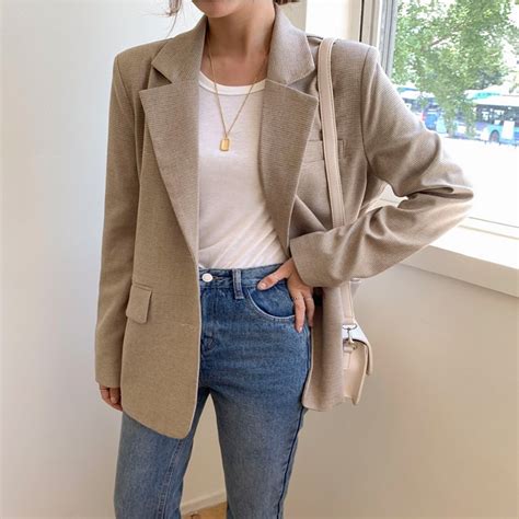 미쳐라 미쳐라가을신상메이오버핏체크jk 빈티지 하면서도 클래식한 체크 패턴의 싱글 Jk이예요~