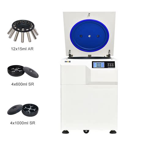 4 1000ml Floor Standing Biosafety Low Speed Freeze Centrifuge Lab
